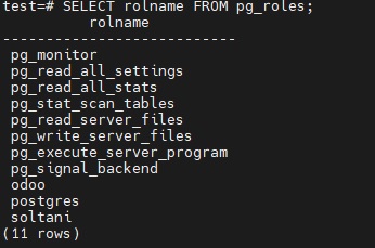 آشنایی با Role ها در سطح پایگاه داده Postgresql و نحوه ایجاد آنها ...